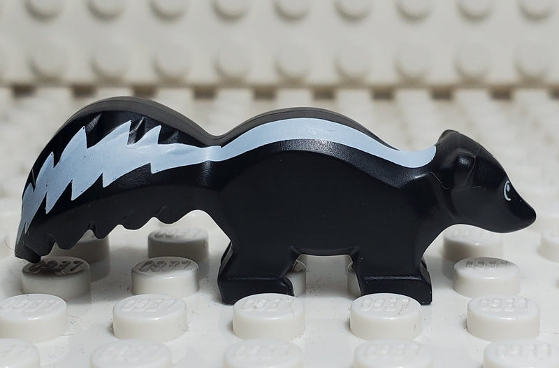 LEGO® Skunk with White Markings Pattern – Atlanta Brick Co