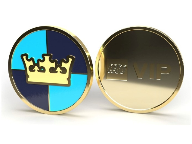 LEGO VIP Castle Logo Coin, 5006472 – United Brick Co®