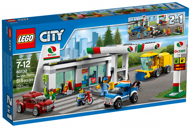 Service Station, 60132 LEGO® City Set – United Brick Co®