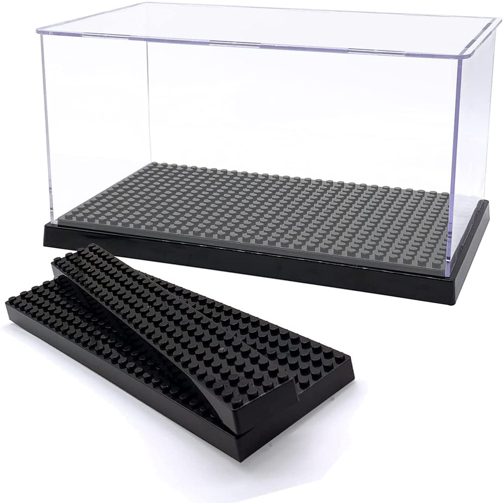 17x30 Studs, Minifigure & Model Display Case - Fits up to 40 Minifigur ...