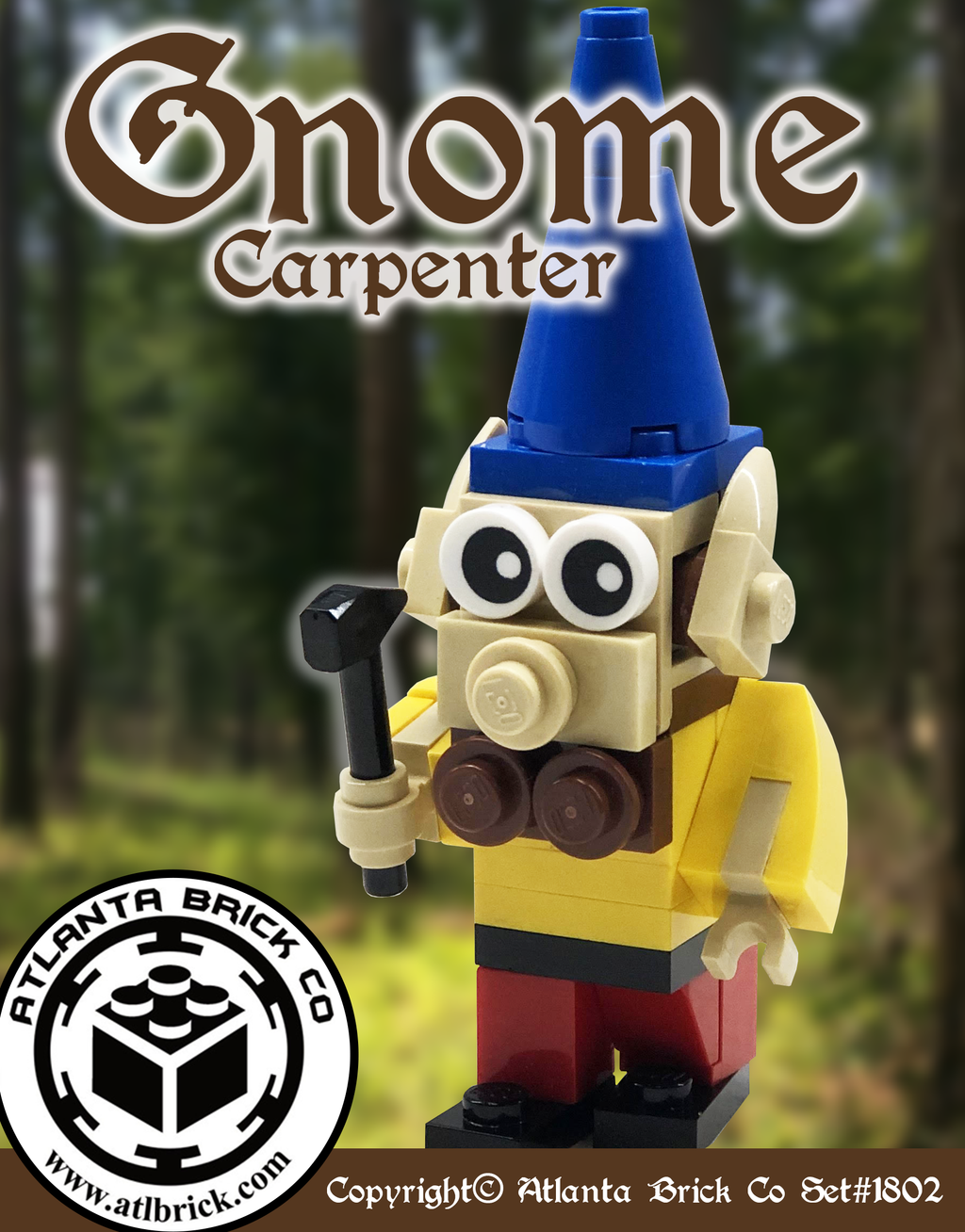 Carpenter Gnome Exclusive Building Kit #ABC1802 – United Brick Co®