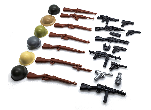 BRICKARMS WWII WEAPONS PACK V3 – United Brick Co®