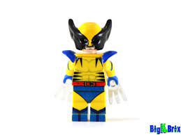 Wolverine Blue Marvel Custom Printed Minifigure – United Brick Co®