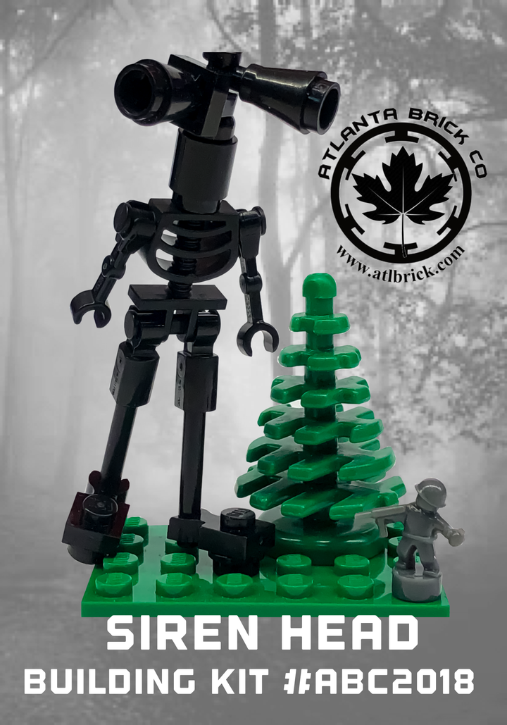 Siren Head Building Kit #ABC2018 – Atlanta Brick Co