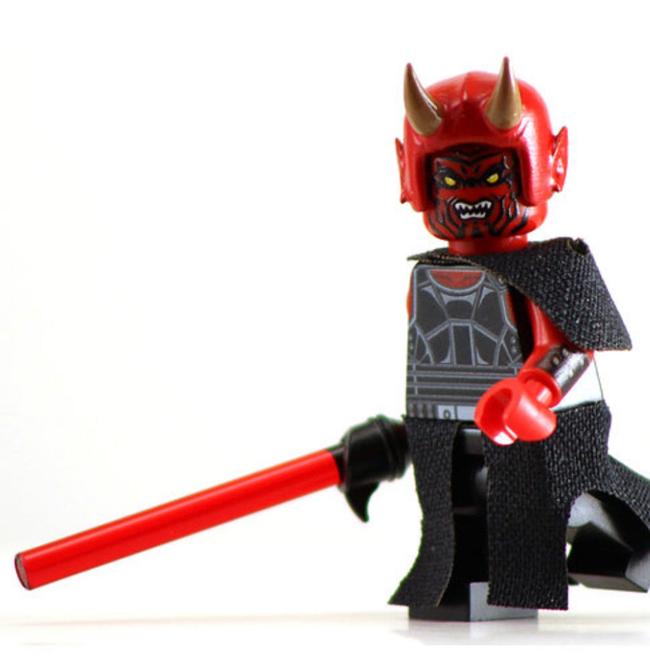 Darth Reave Custom Printed Minifigure – United Brick Co®