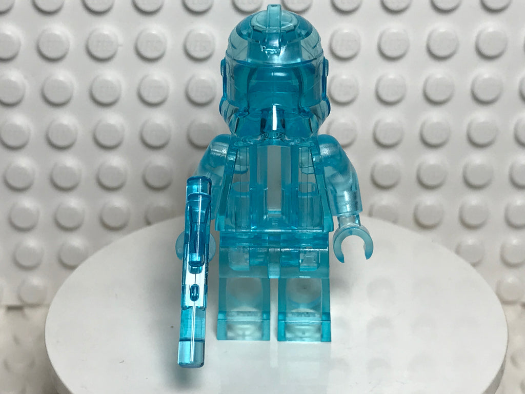 Prototype Phase 2 Trooper, Trans-Blue – United Brick Co®