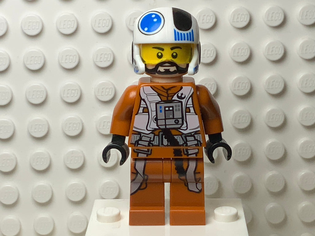 Resistance Pilot X-wing Temmin 'Snap' Wexley, sw0705 – United Brick Co®