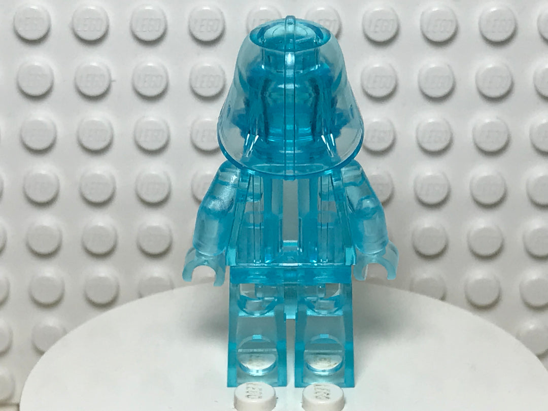 Prototype Darth Vader, Trans-Blue – Atlanta Brick Co