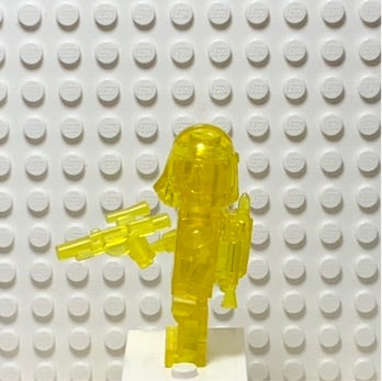 Prototype Phase 2 Jet Trooper, Trans-Yellow – Atlanta Brick Co