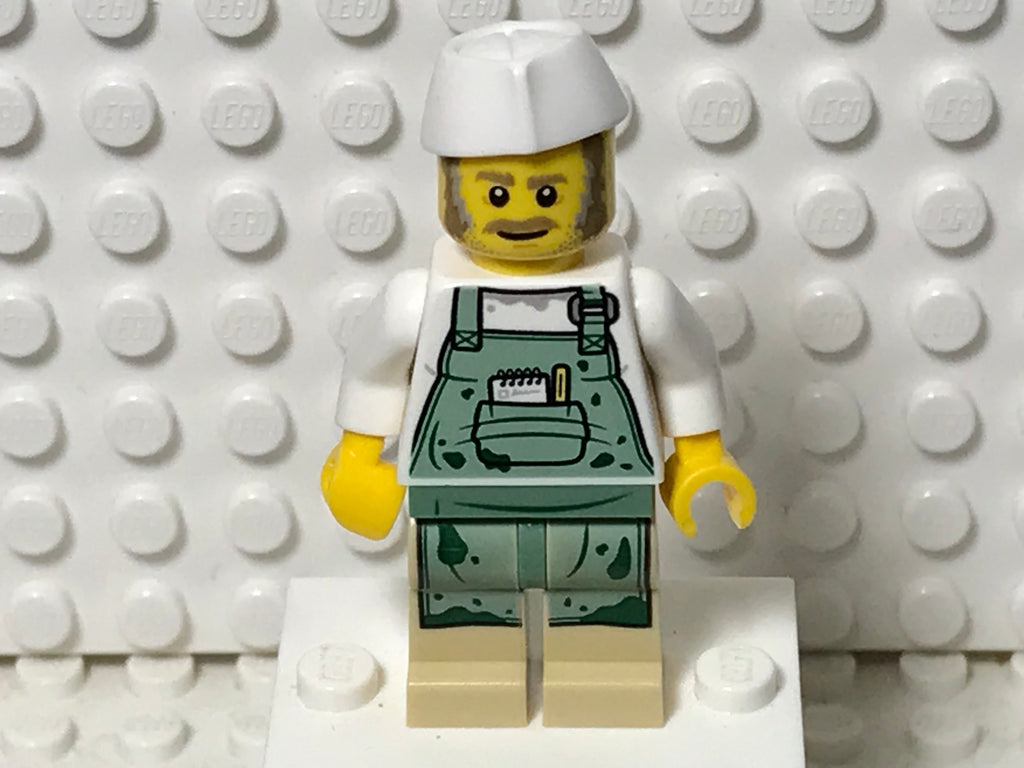 Chef Enzo, hs027, LEGO® Hidden Side Minifigure – United Brick Co®