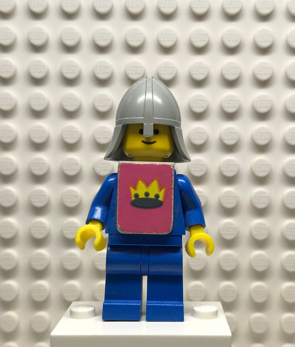 Classic Yellow Castle Knight Blue - with Vest Stickers, cas082s ...