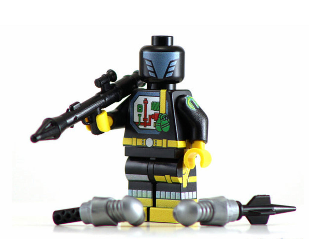 B.A.T (Battle Android Trooper) GI Joe Custom Printed Minifigure ...