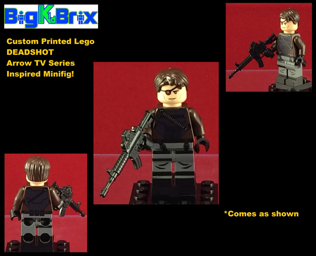 Deadshot Arrow tv Custom Printed Minifigure – United Brick Co®