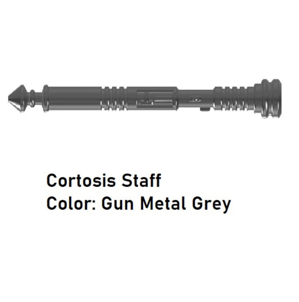 Custom Star Wars Cortosis Staff For LEGO Minifigures. – Atlanta Brick Co