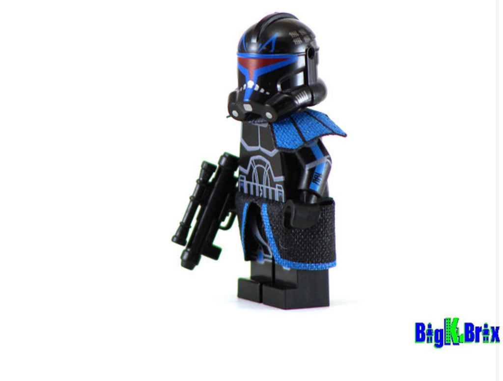 Captain Rex Shadow Trooper Star Wars Custom Printed Minifigure – United ...