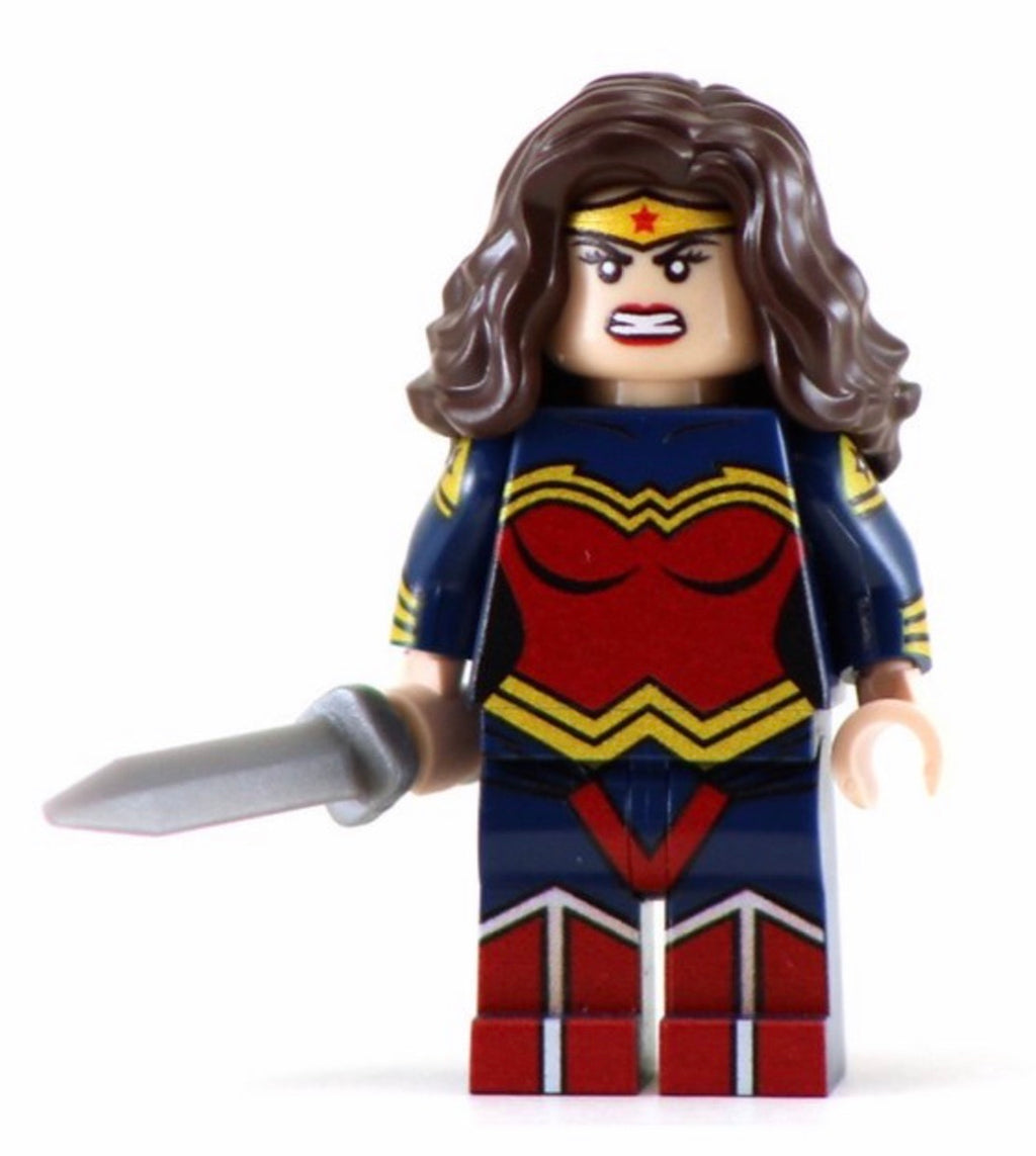 WONDER WOMAN Custom Printed DC Lego Minifigure! – United Brick Co®