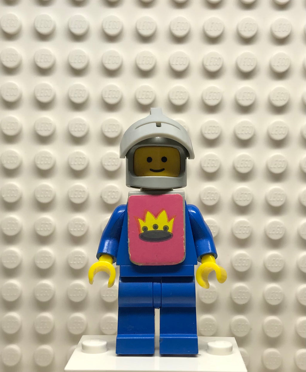 Classic Yellow Castle Knight Blue Cavalry - with Vest Stickers, cas081 ...