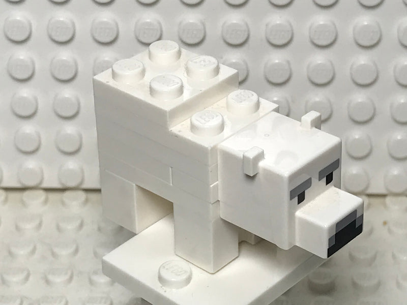 Minecraft Polar Bear Baby, minebear01 – Atlanta Brick Co