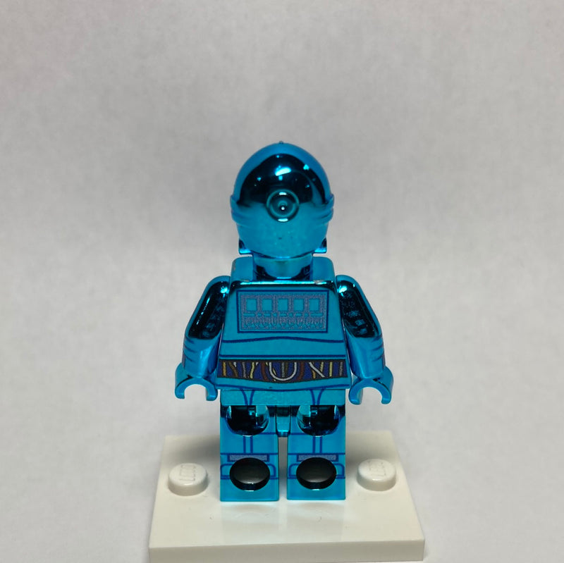 Protocol Droid Limited Edition Chrome Blue Custom Printed & Inspired L ...