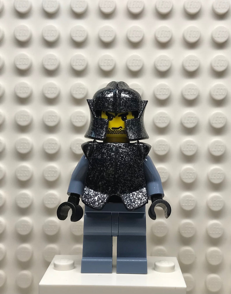 Knights Kingdom II, Rogue Knight 1 (Sand Blue), cas300 – Atlanta Brick Co