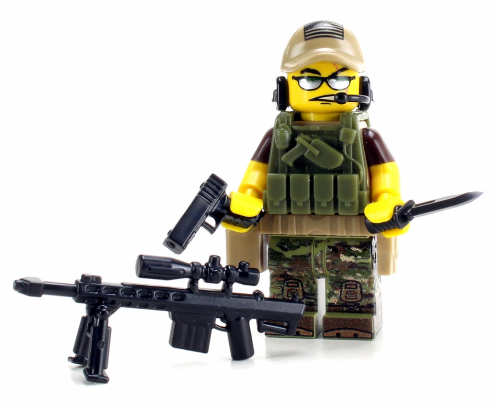 Army Sniper Custom Minifigure – United Brick Co®