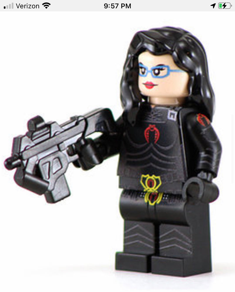 Baroness GI Joe Custom Printed Minifigure – Atlanta Brick Co