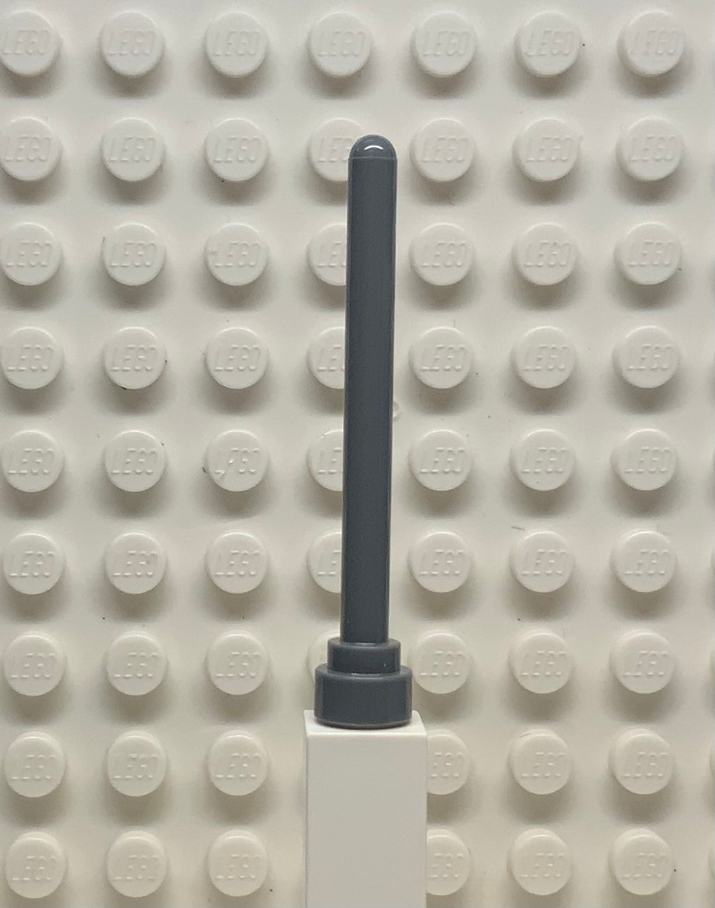 Antena 4H - Round Top, Lego® Part Number 3957 Dark Bluish Gray – United ...