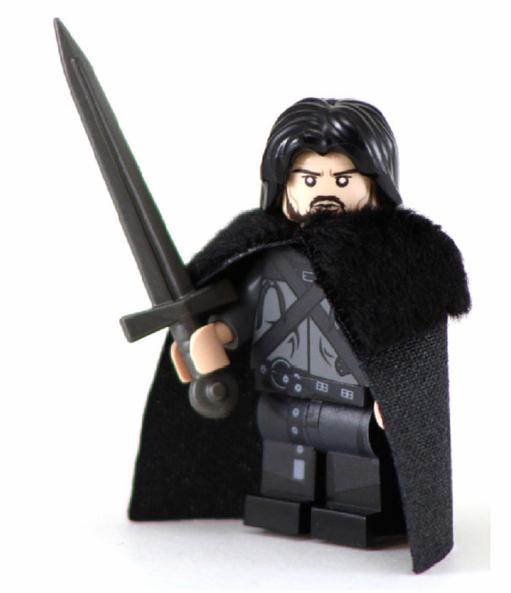 JON SNOW Custom Printed & Inspired Game of Thrones Lego Minifigure ...